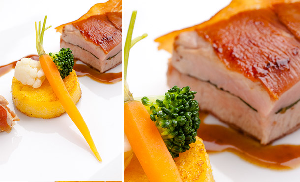 Saltimbocca van filet puur van kalfsvlees met salie - Nicolas Bourdeaud ...