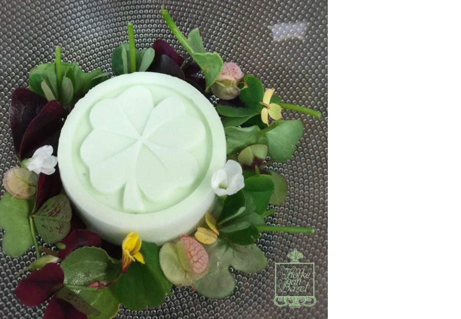 Sorbet van Granny Smith appel en zurkel, salade van zuring - Kris De ...