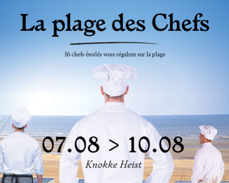 Het strand van de Chefs | The Mastercooks of Belgium